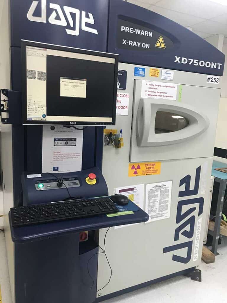 2012 Nordson Dage XD7500NT X-ray System – Baja Bid LLC
