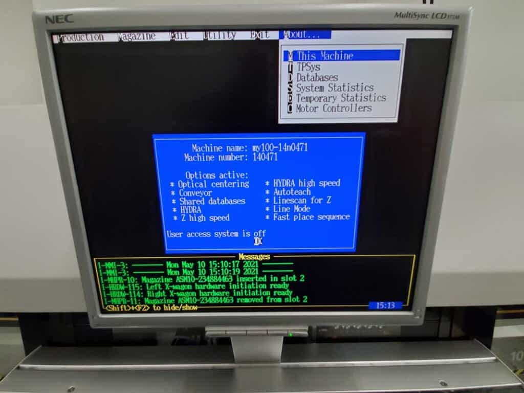 2012 Mydata MY100DXe-14 SMT Pick & Place – Baja Bid LLC